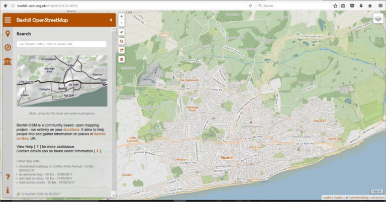 Bexhill OSM: Celebrating local pride – OpenStreetMap UK