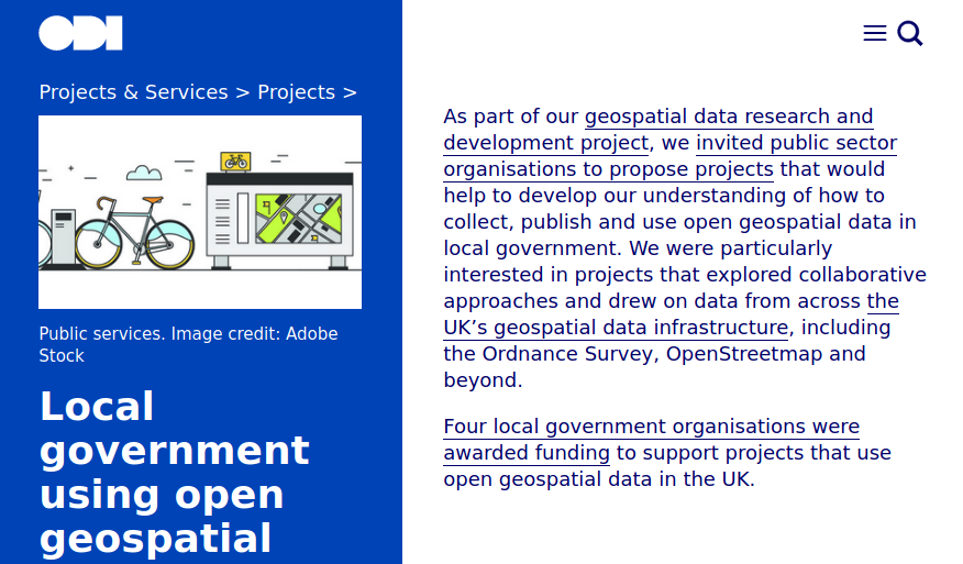 Local governments using open geospatial data to make a difference ...